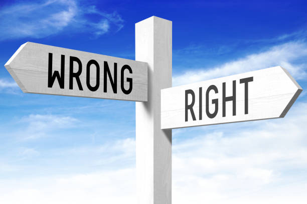 The 2 step process for determining right and wrong – Romans 12:2 – Not ...